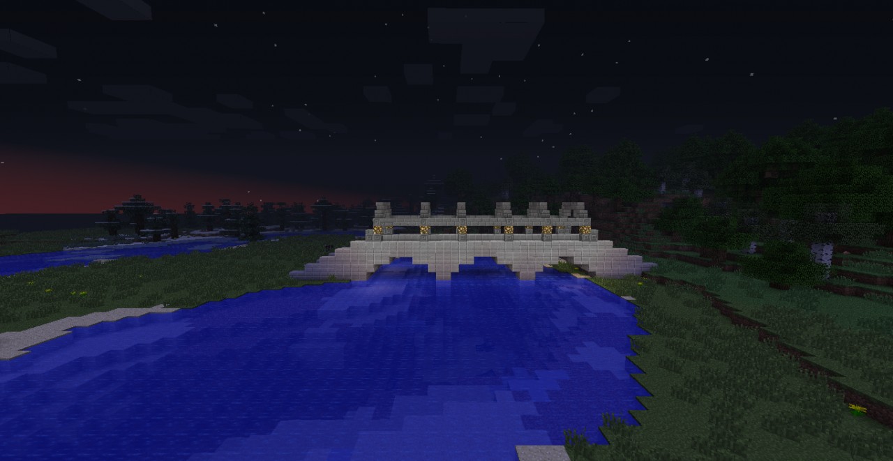 Stone bridge Minecraft Map