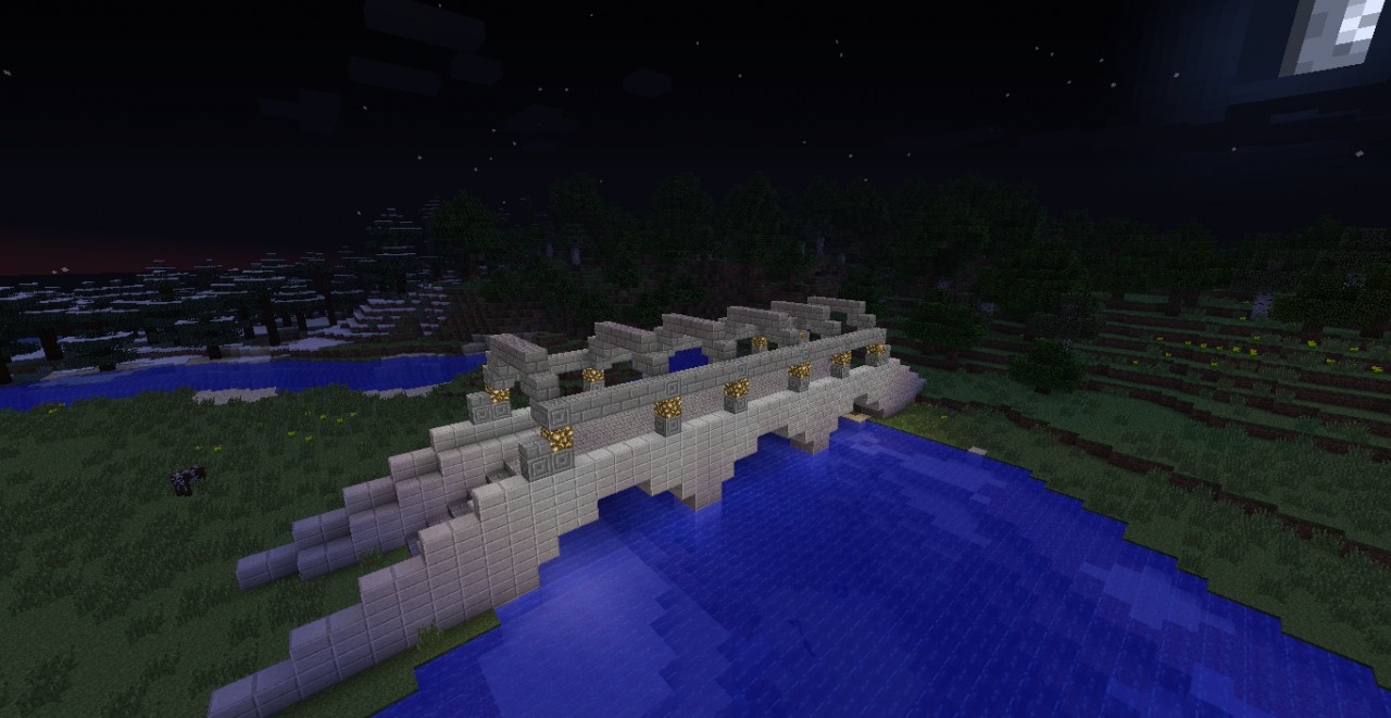 Stone bridge Minecraft Map