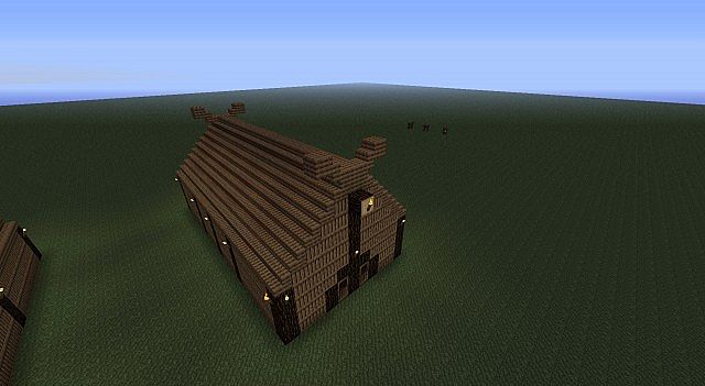 Viking mead hall Minecraft Map