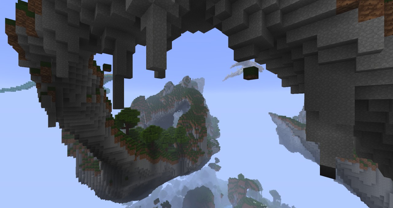 Insula Dé Sky - Home of the Wyverns Minecraft Map
