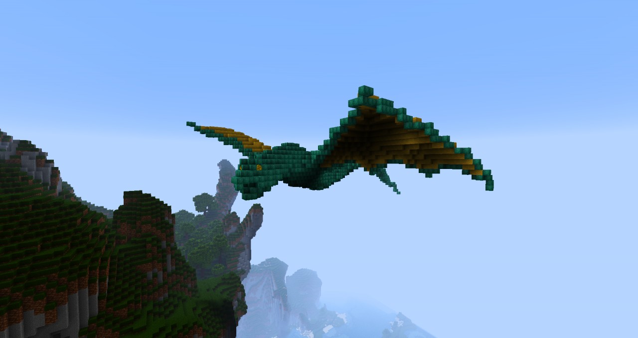 Insula Dé Sky - Home of the Wyverns Minecraft Map