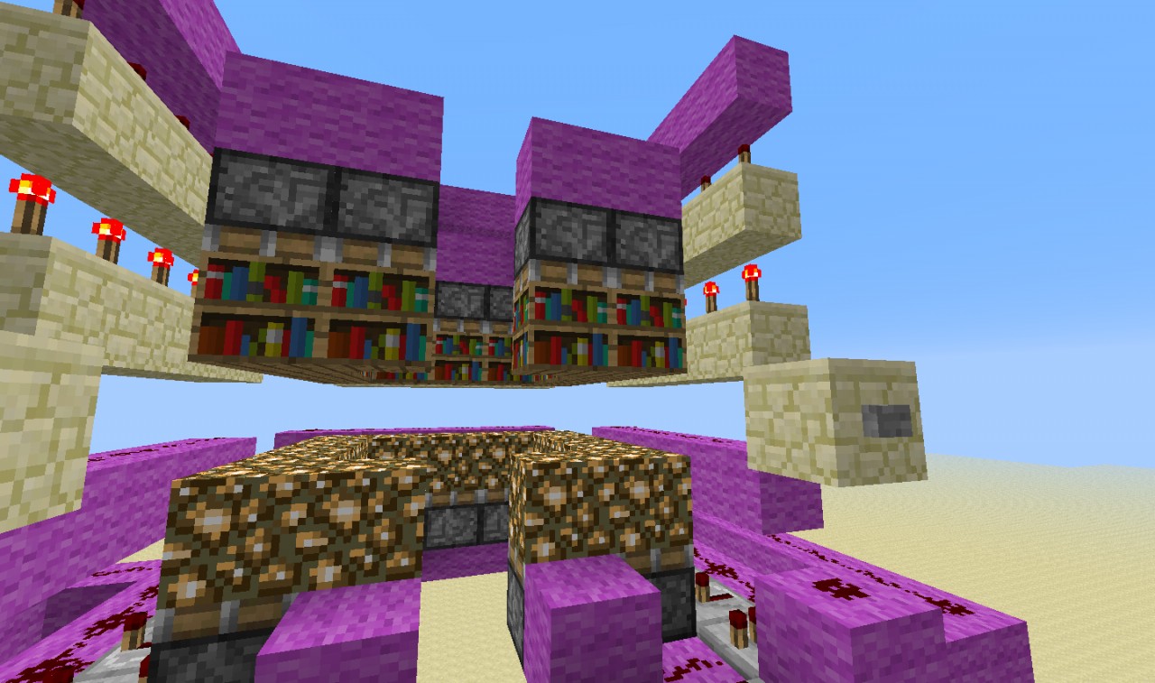 Minecraft Tutorial - Variable Enchantment Setup for 1.3+ Minecraft Map