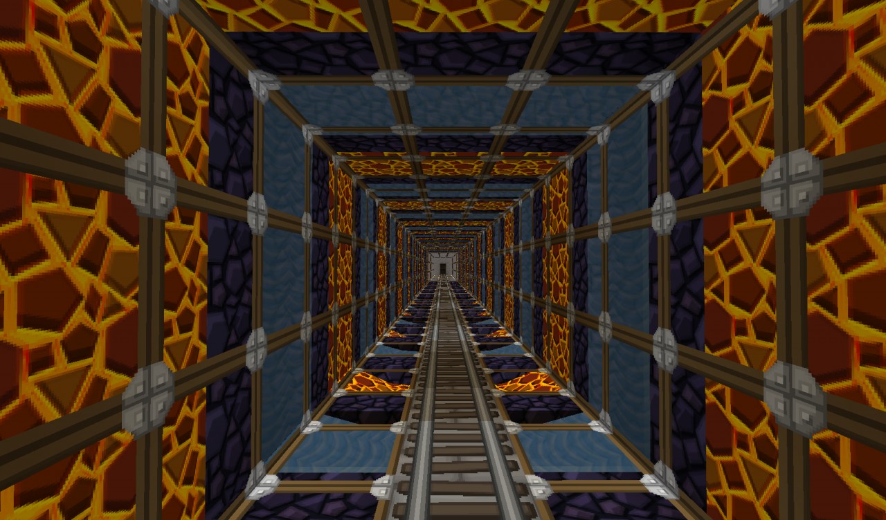 Multiple Location Rollercoaster (MLR) Minecraft Map