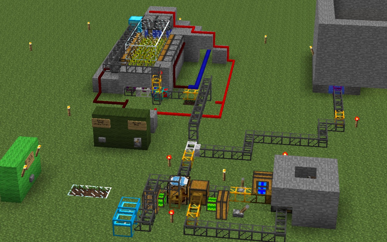 [Tekkit] Cake Factory!! Minecraft Map