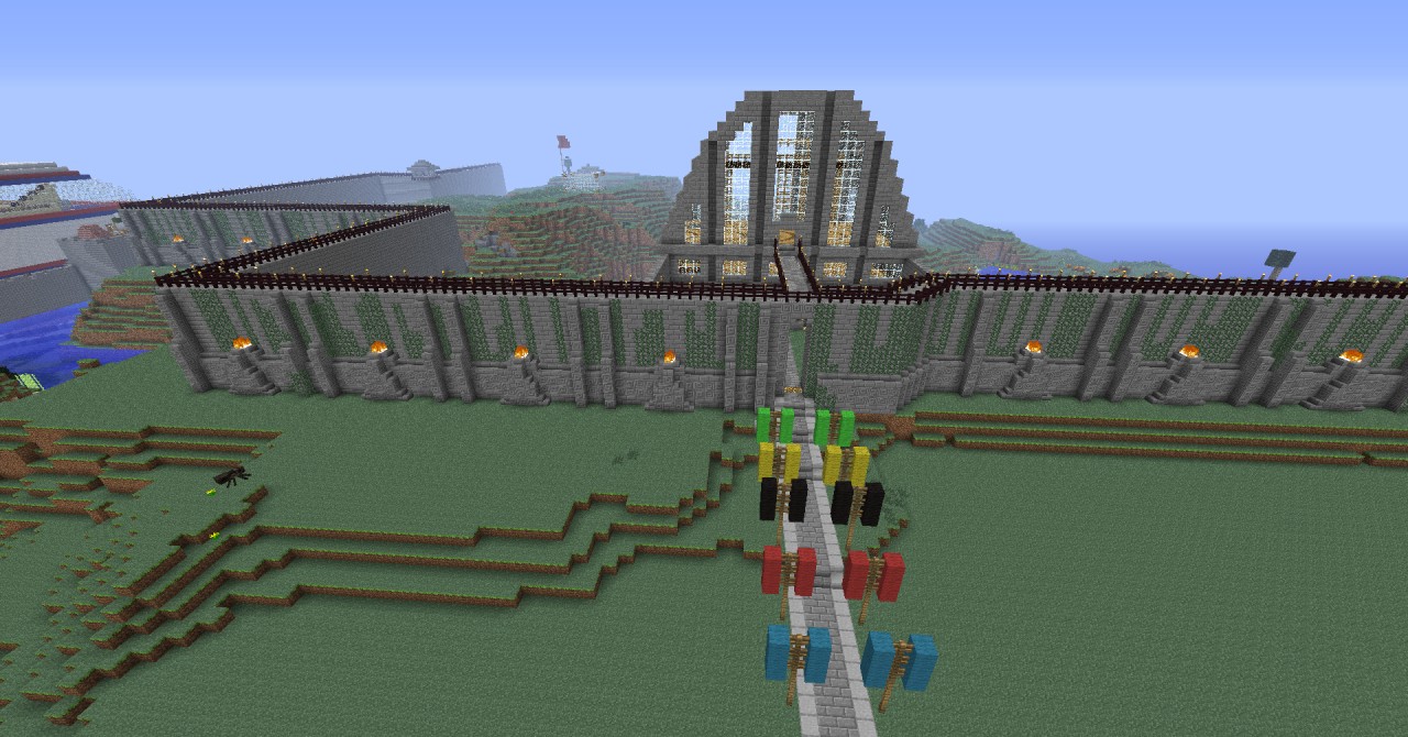 Hunger Games Arena Minecraft Map