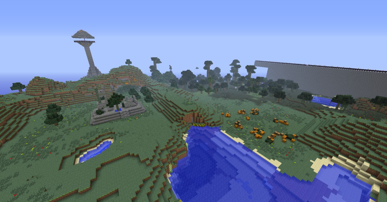 Hunger Games Arena Minecraft Map