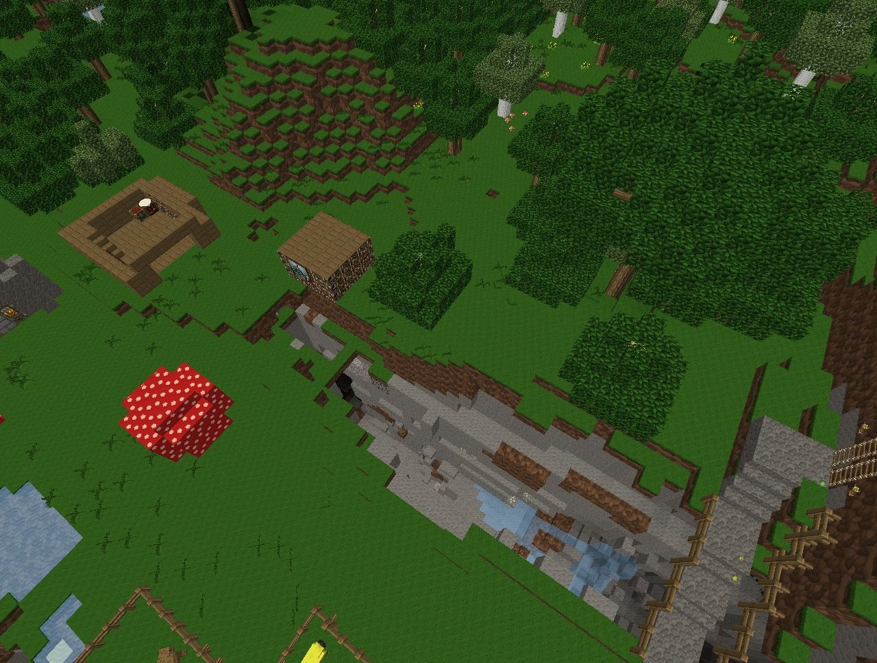 survival world Minecraft Map