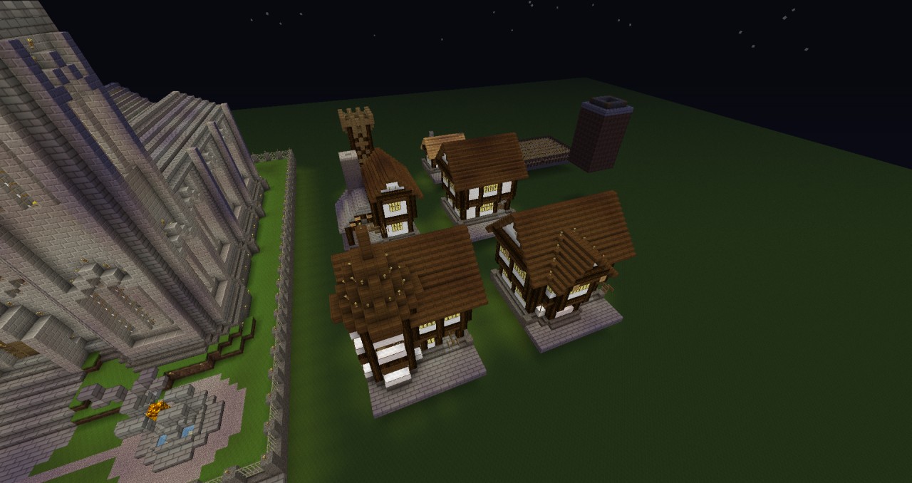 Tudor Village Set Minecraft Map
