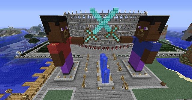 Pvp Statues Minecraft Map