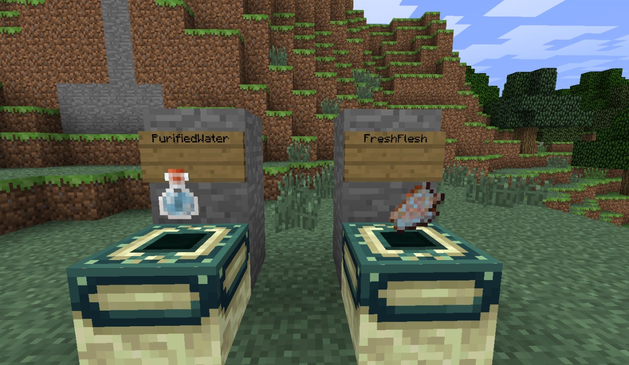 FreshFlesh [No Hunger Poison] [1.3.2] Minecraft Mod