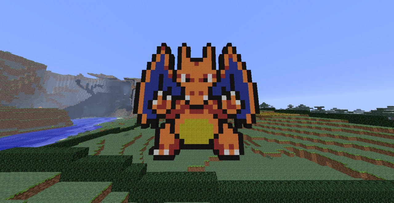Charizard Minecraft Map