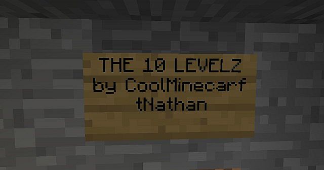 the ten lvls minecraft map Minecraft Map