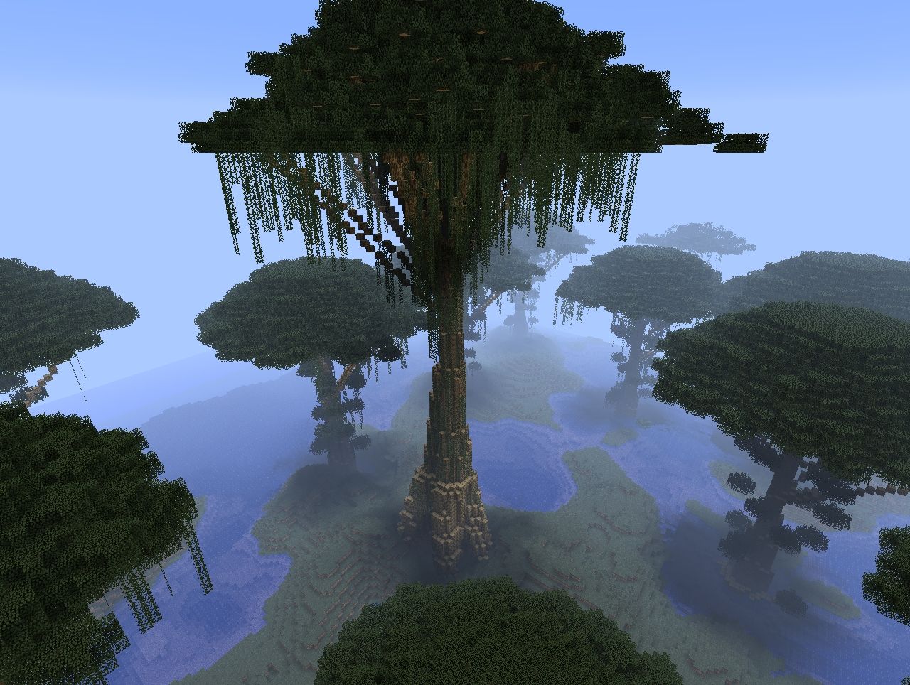 [Custom Terrain] Jungle Islands Minecraft Map
