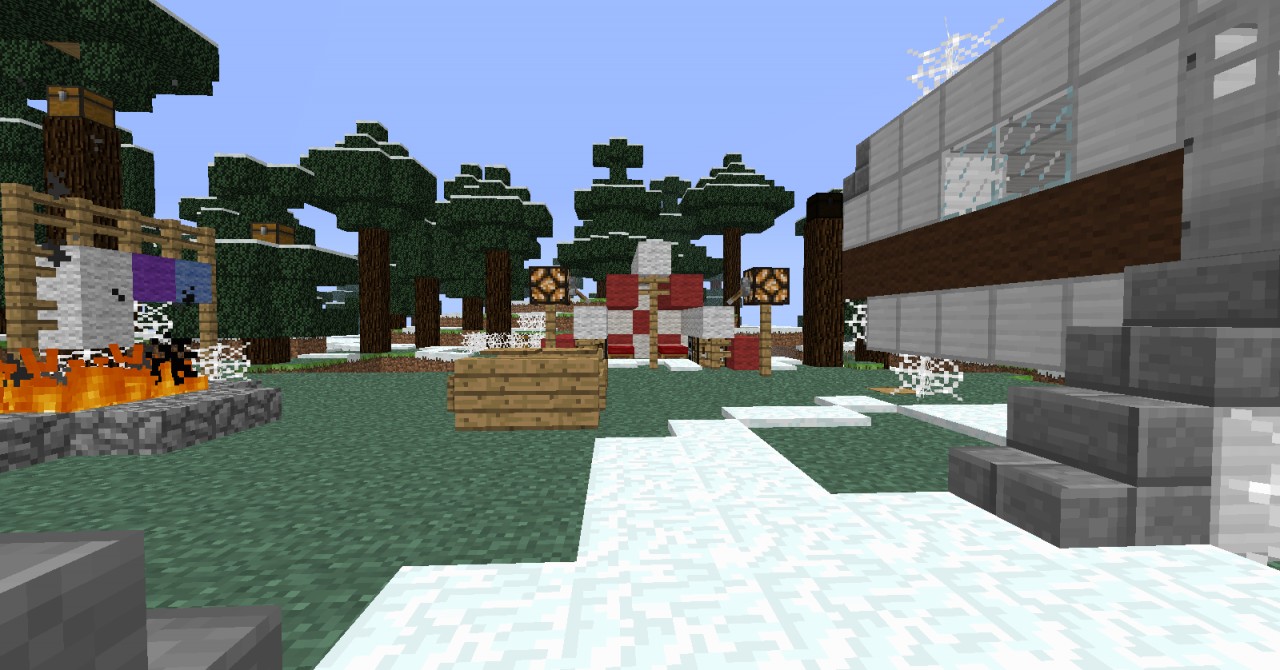 Campsite Survival, True Survival Minecraft Map