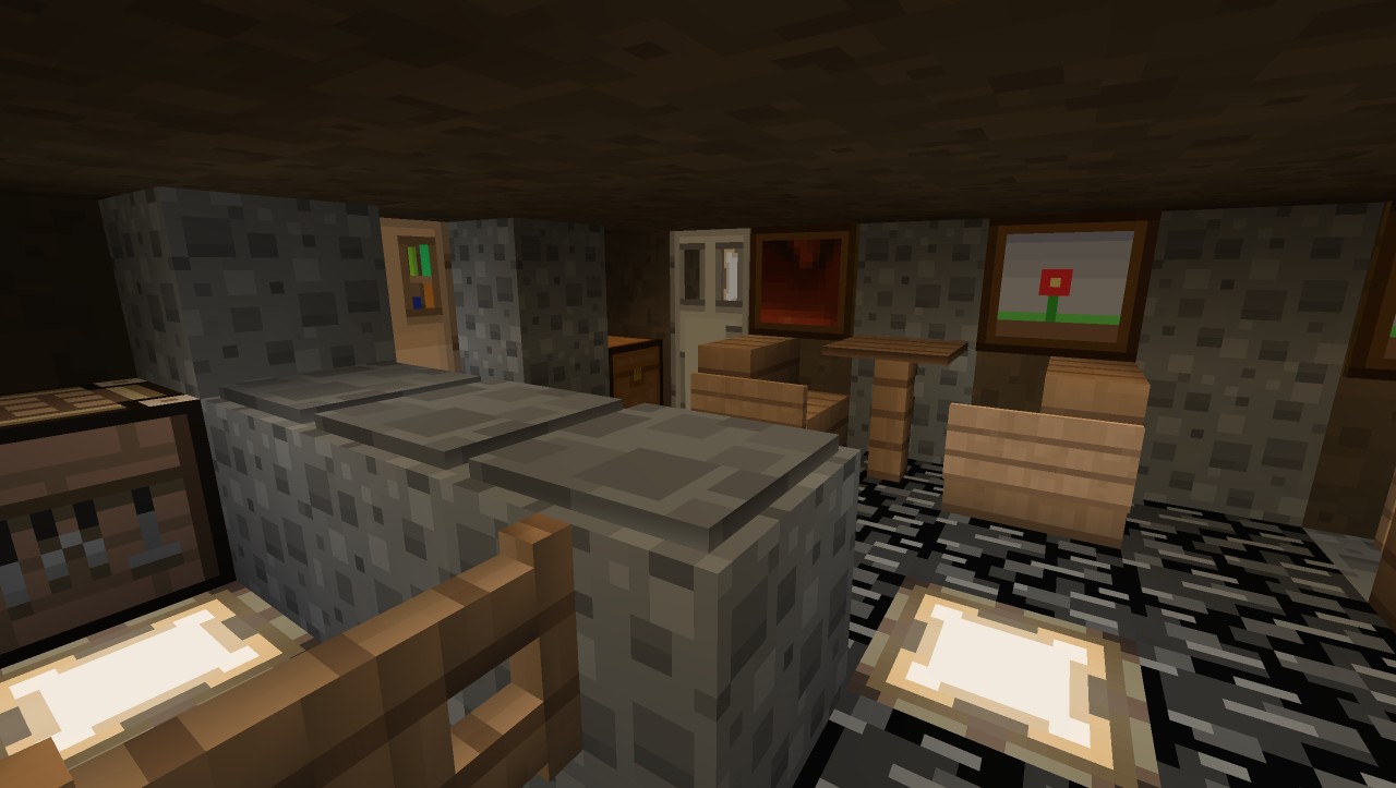 SC2 BattleCruiser with other things Minecraft Map