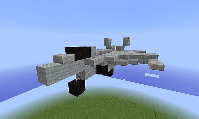 F/A-18E/F Super Hornet US Navy 1:1 Scale Minecraft Map