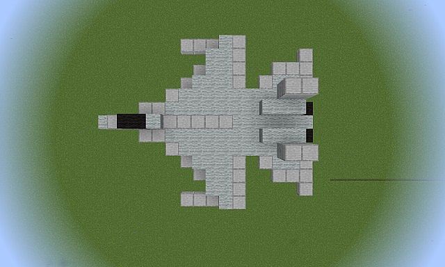 F/A-18E/F Super Hornet US Navy 1:1 Scale Minecraft Map