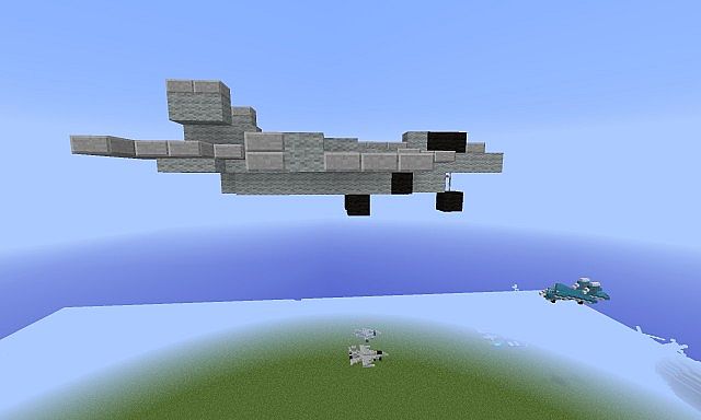 F/A-18E/F Super Hornet US Navy 1:1 Scale Minecraft Map