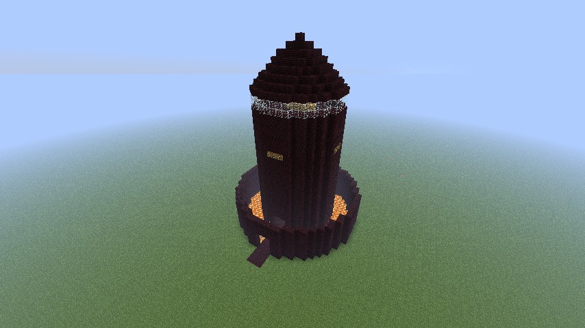 Nether Tower Minecraft Project