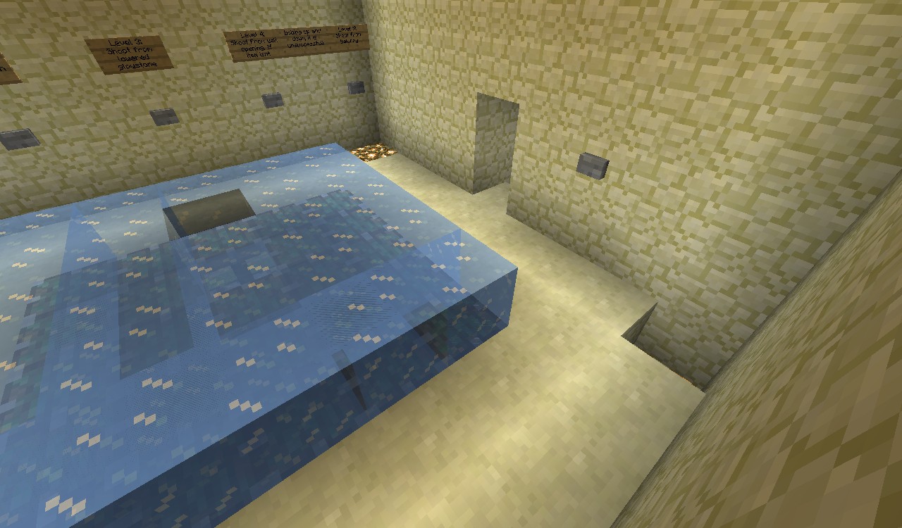 Sliders, The game of aim: 10 Subscriber special Minecraft Map