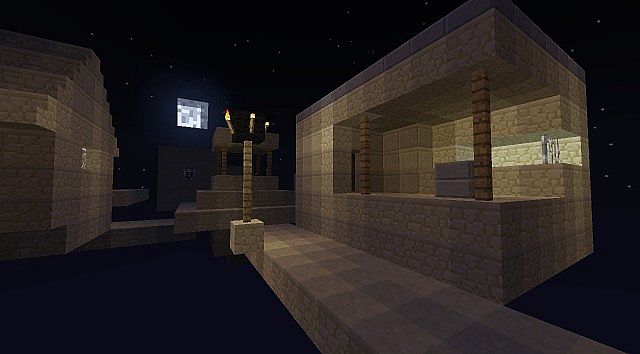 Sand Village Survival By: 17jensenh Minecraft Map