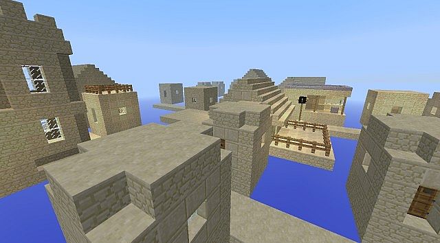 Sand Village Survival By: 17jensenh Minecraft Map