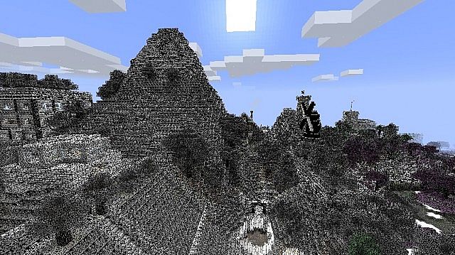 Minecraft Monochrome Greyscale Texture Pack Minecraft Texture Pack