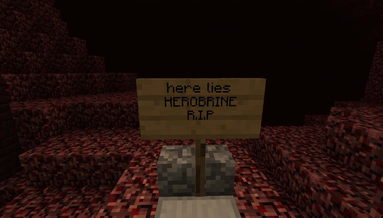 The Temple of Herobrine Minecraft Map