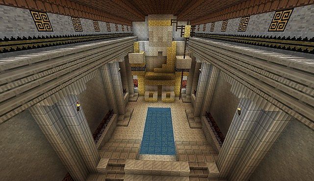Temple of Zeus Minecraft Map