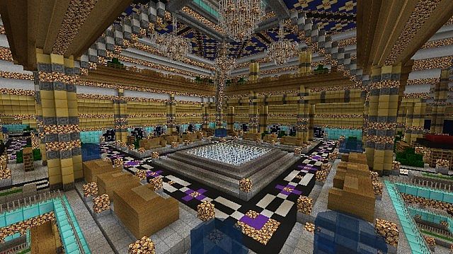 Spawn Building Minecraft Map
