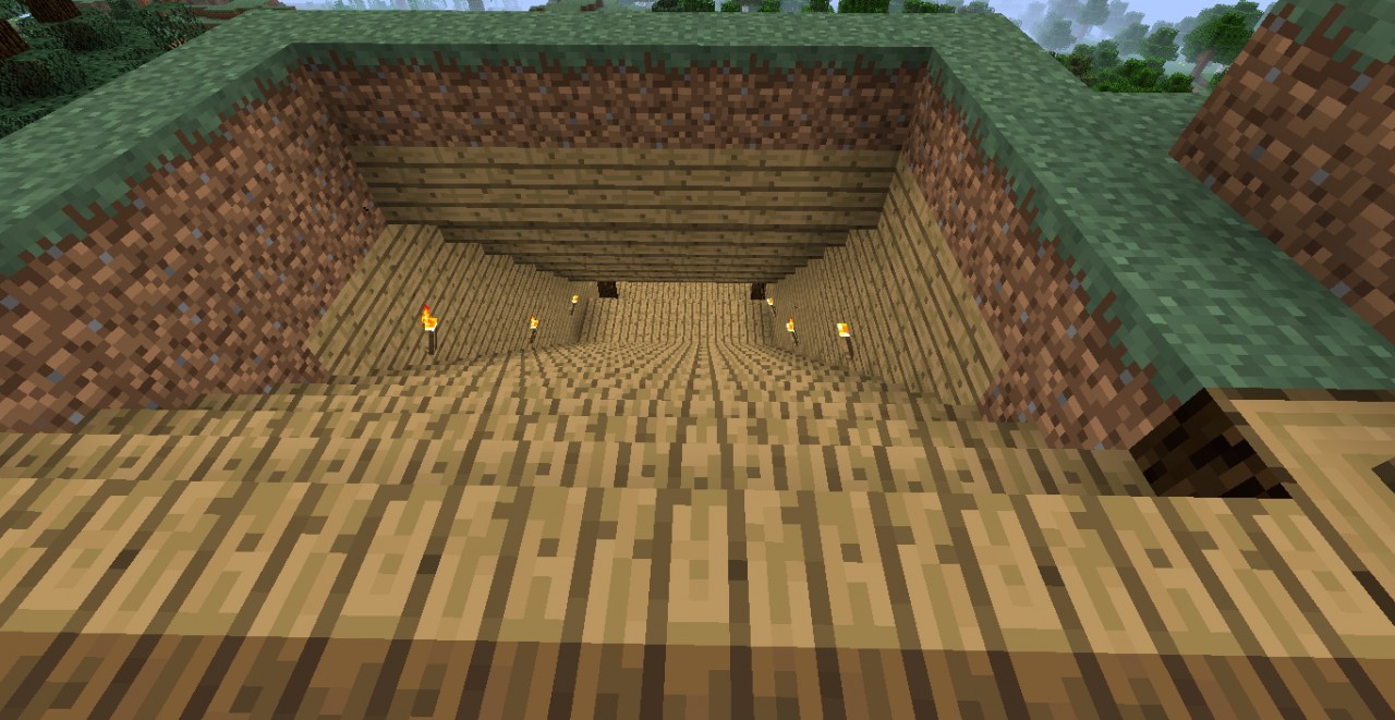 My original Wood home Minecraft Map