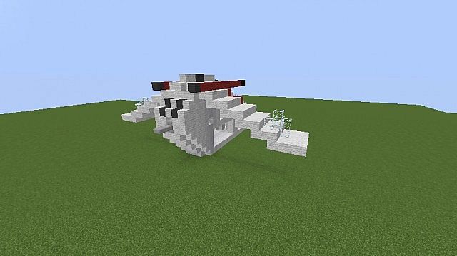 Republic Gunship - Star Wars Minecraft Map