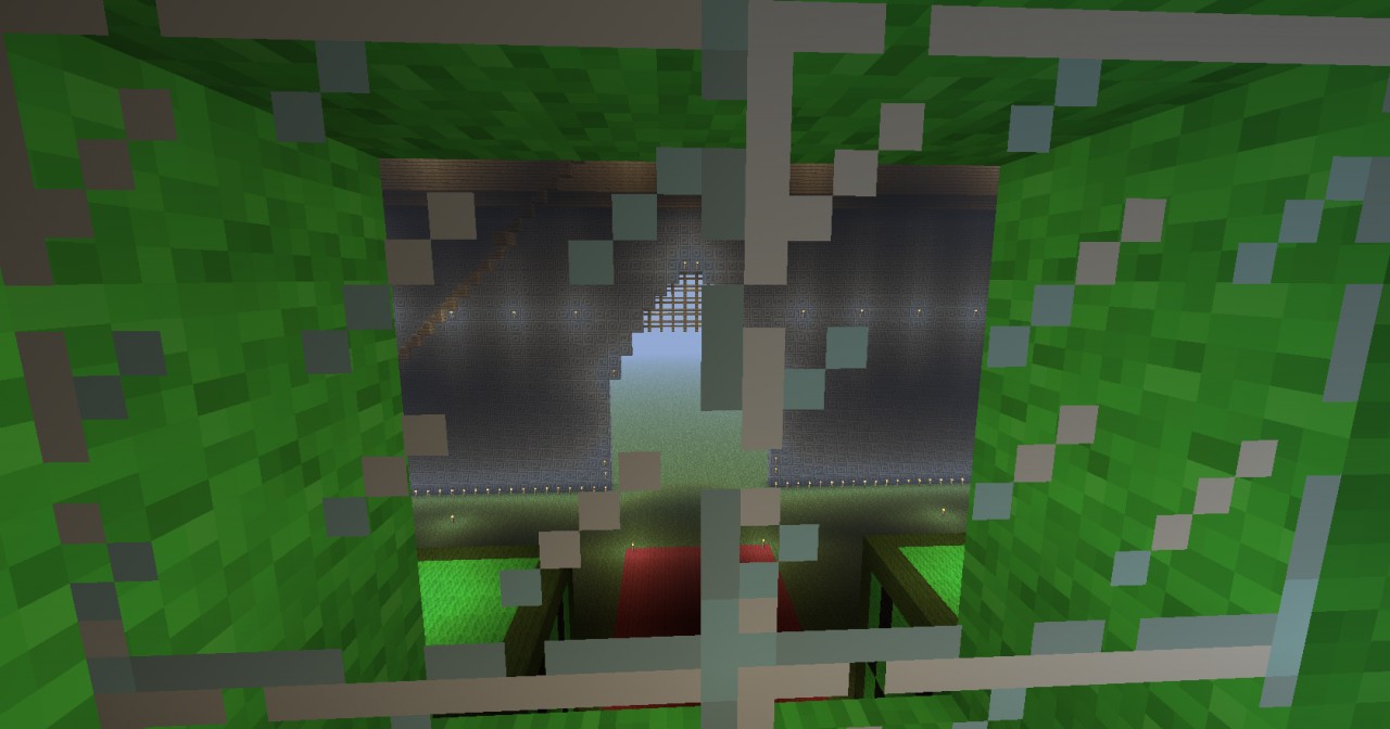 Creeper castle Minecraft Map