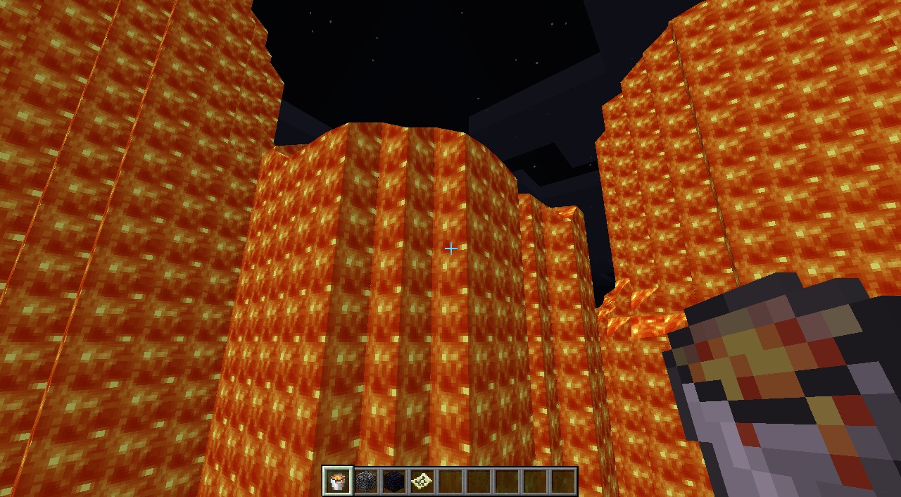 lava world Minecraft Map