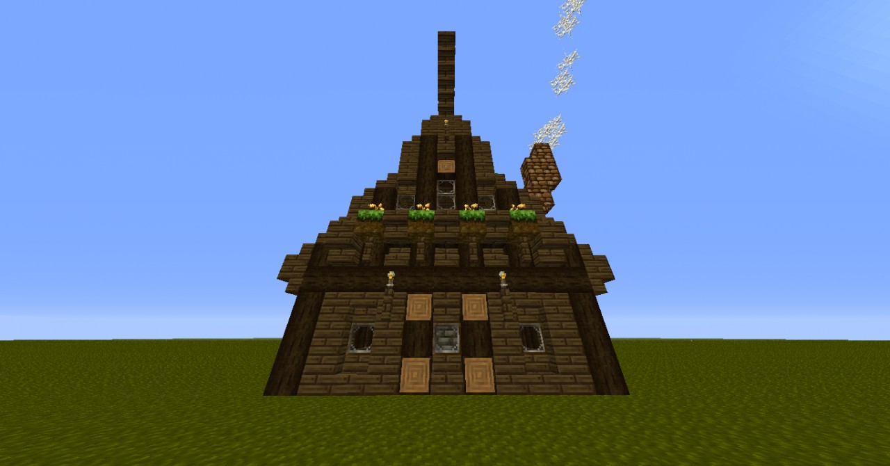 Medieval House (Creative Node App) Minecraft Map