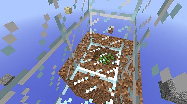 Glass Block Minecraft Map