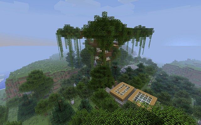 Tree House Minecraft Map