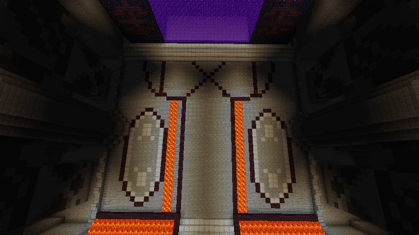 Giant Nether portal! Minecraft Map
