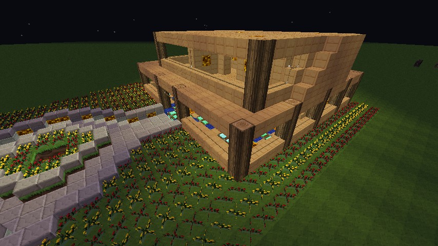 Luxury Modern Clubhouse Minecraft Map