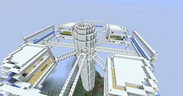 Snow Base (Baza Sniezna) Minecraft Map