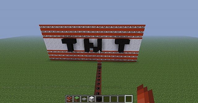 Huge TNT Explosion Minecraft Map