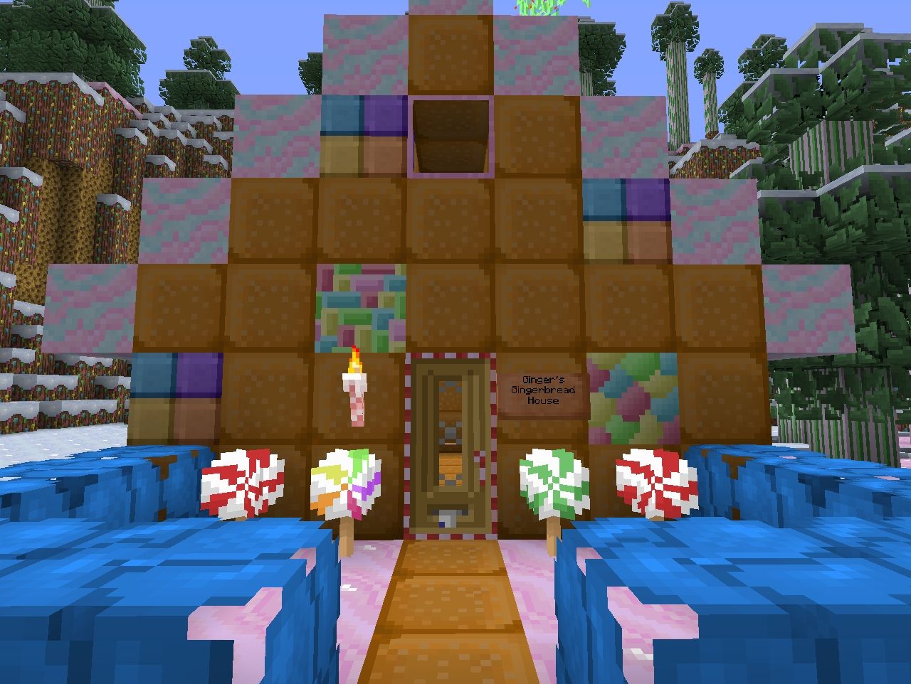 Candy House Minecraft Map