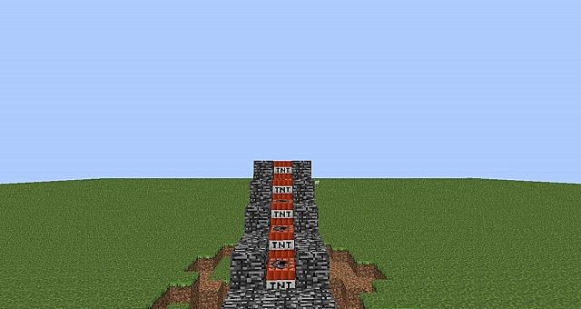 Simple Tnt Cannon Minecraft Map