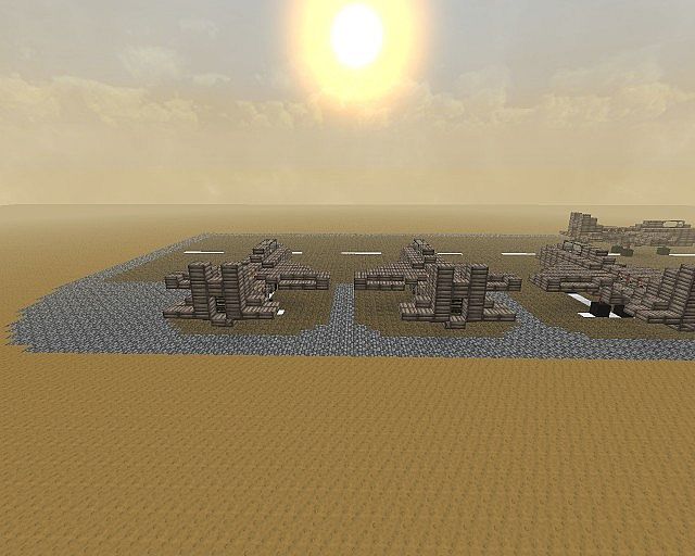 SU-27 Flanker Minecraft Map