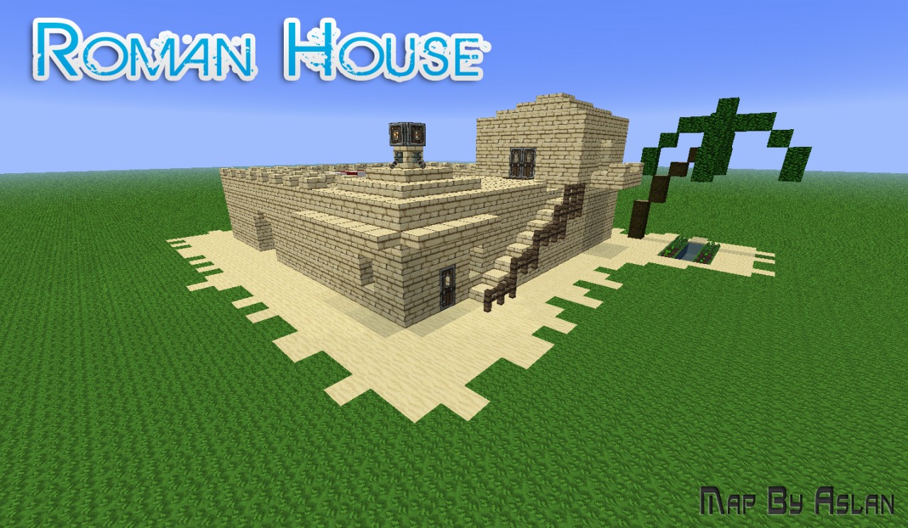 The Roman House [By Aslan] Minecraft Map