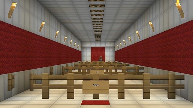 Basic Shooting Range Minecraft Map