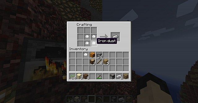 [1.3.2] Nether Biome and Iron Dust Minecraft Mod
