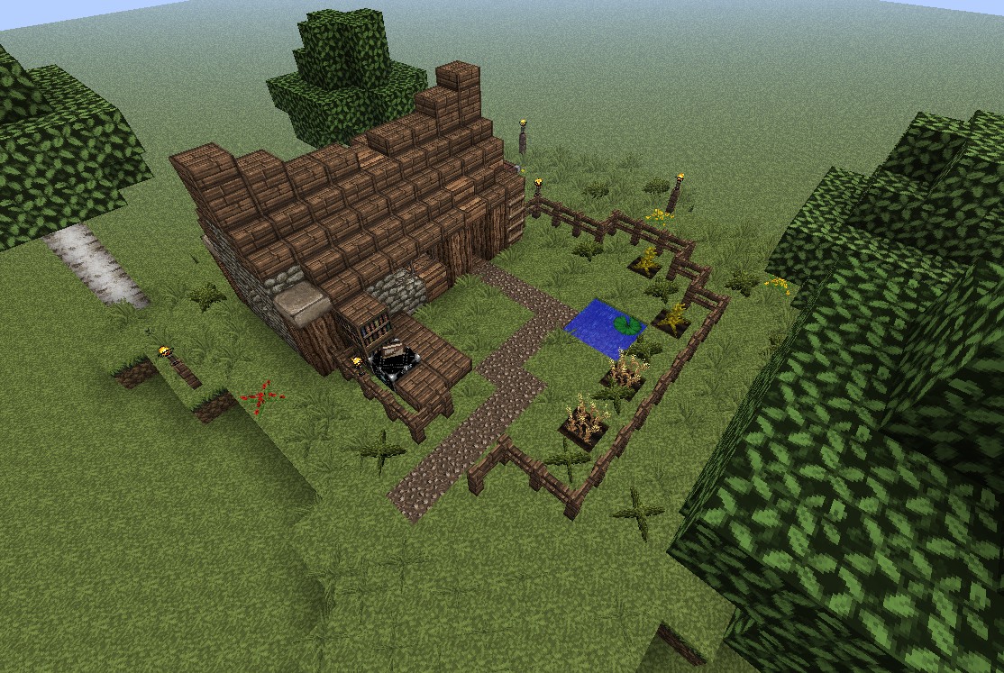 Alchemist's Shack, Skyrim building Minecraft Map