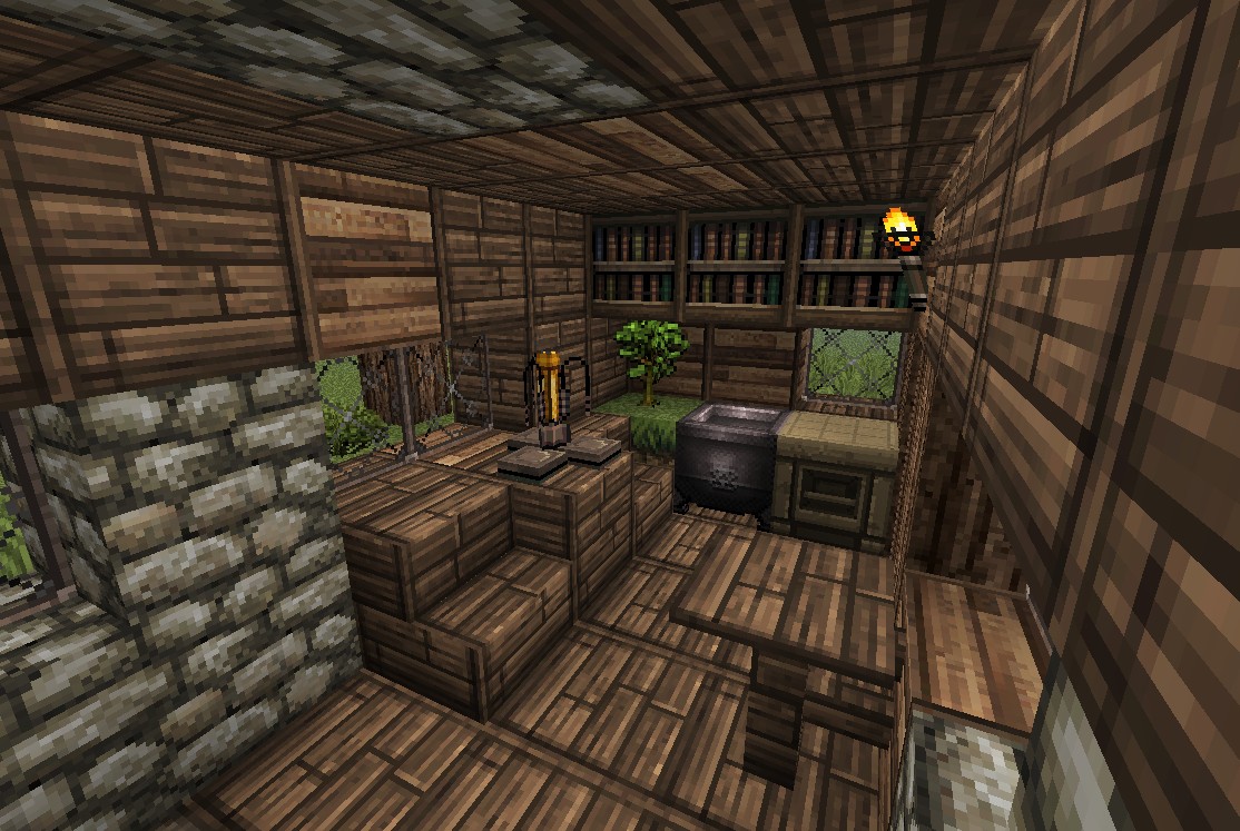 Alchemist's Shack, Skyrim building Minecraft Map