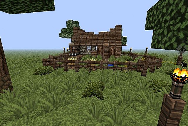 Alchemist's Shack, Skyrim building Minecraft Map